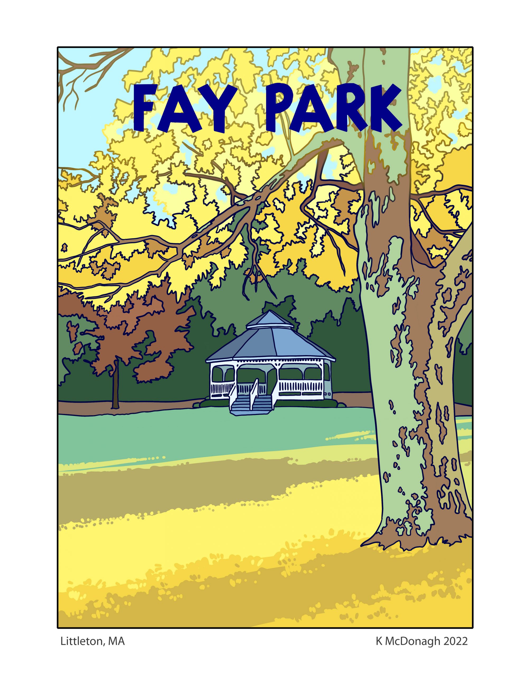 Fay Park Poster – Katherine McDonagh Art